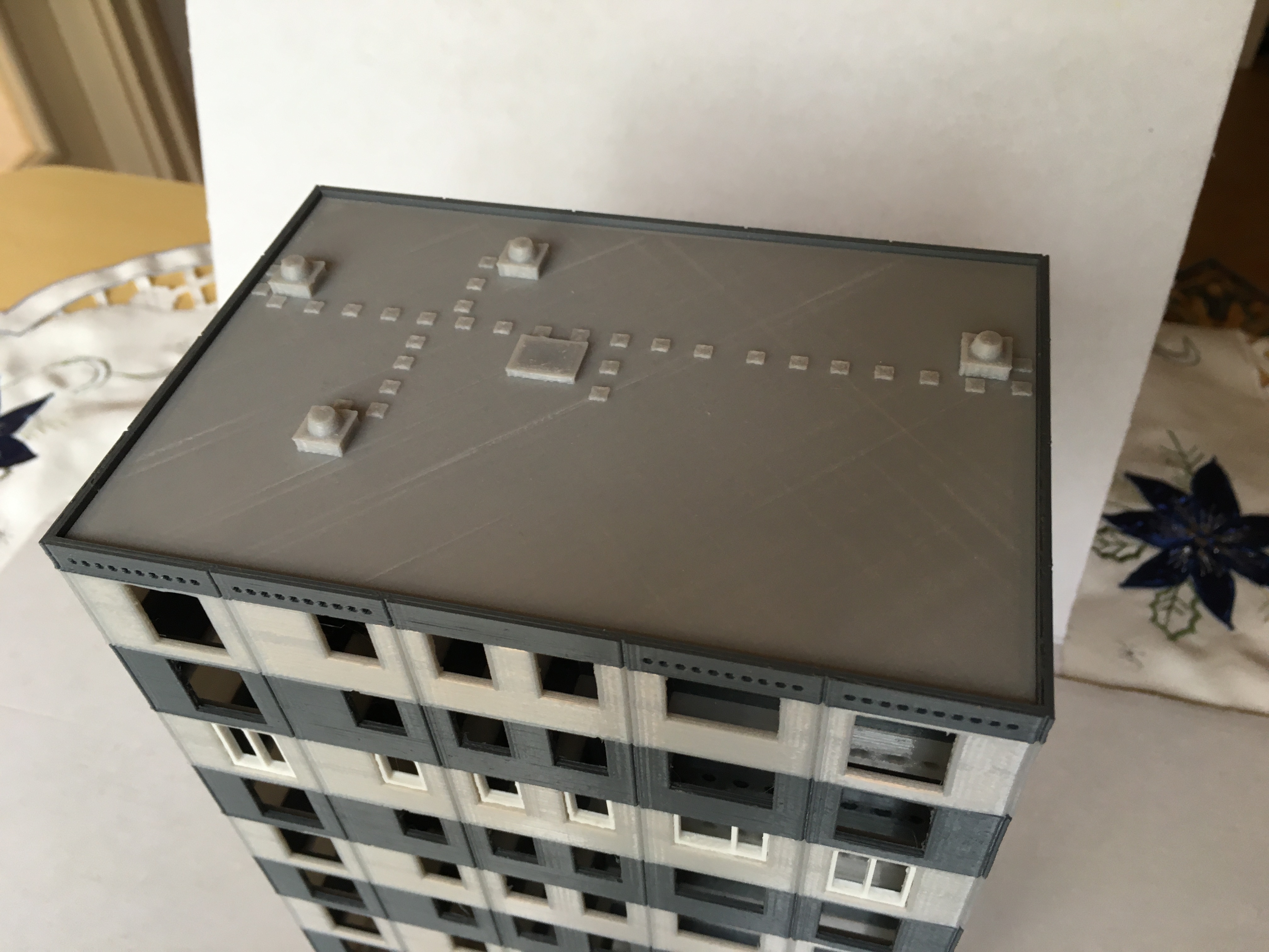 Soviet style blockhouse for model railway (Residental series Typ1) by ...