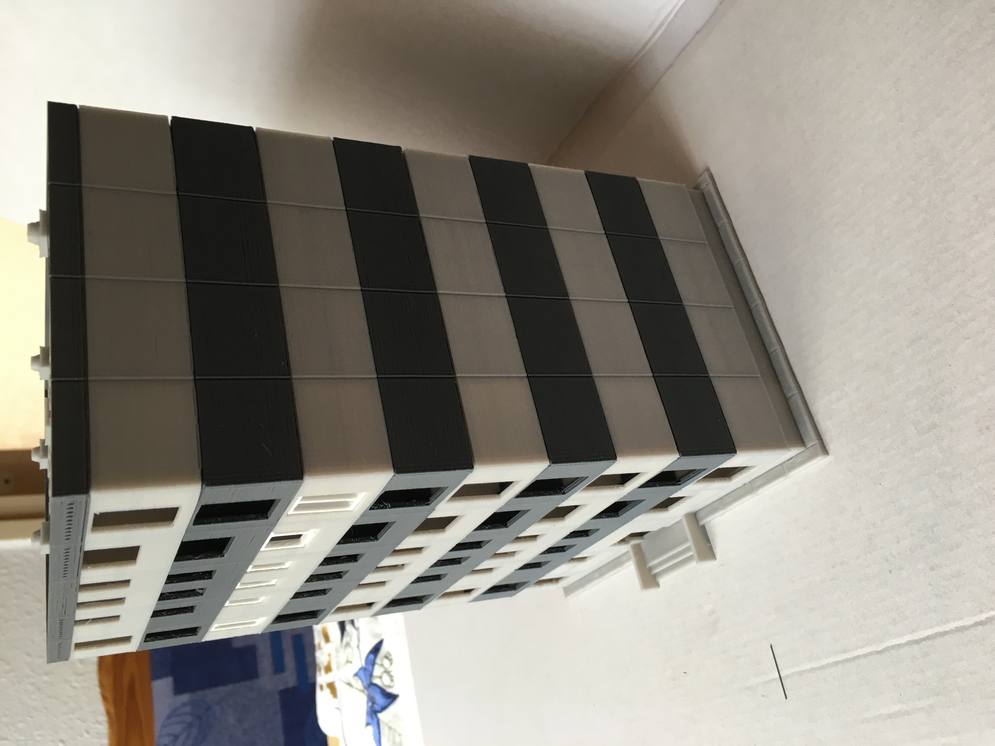 Soviet style blockhouse for model railway (Residental series Typ1) by ...