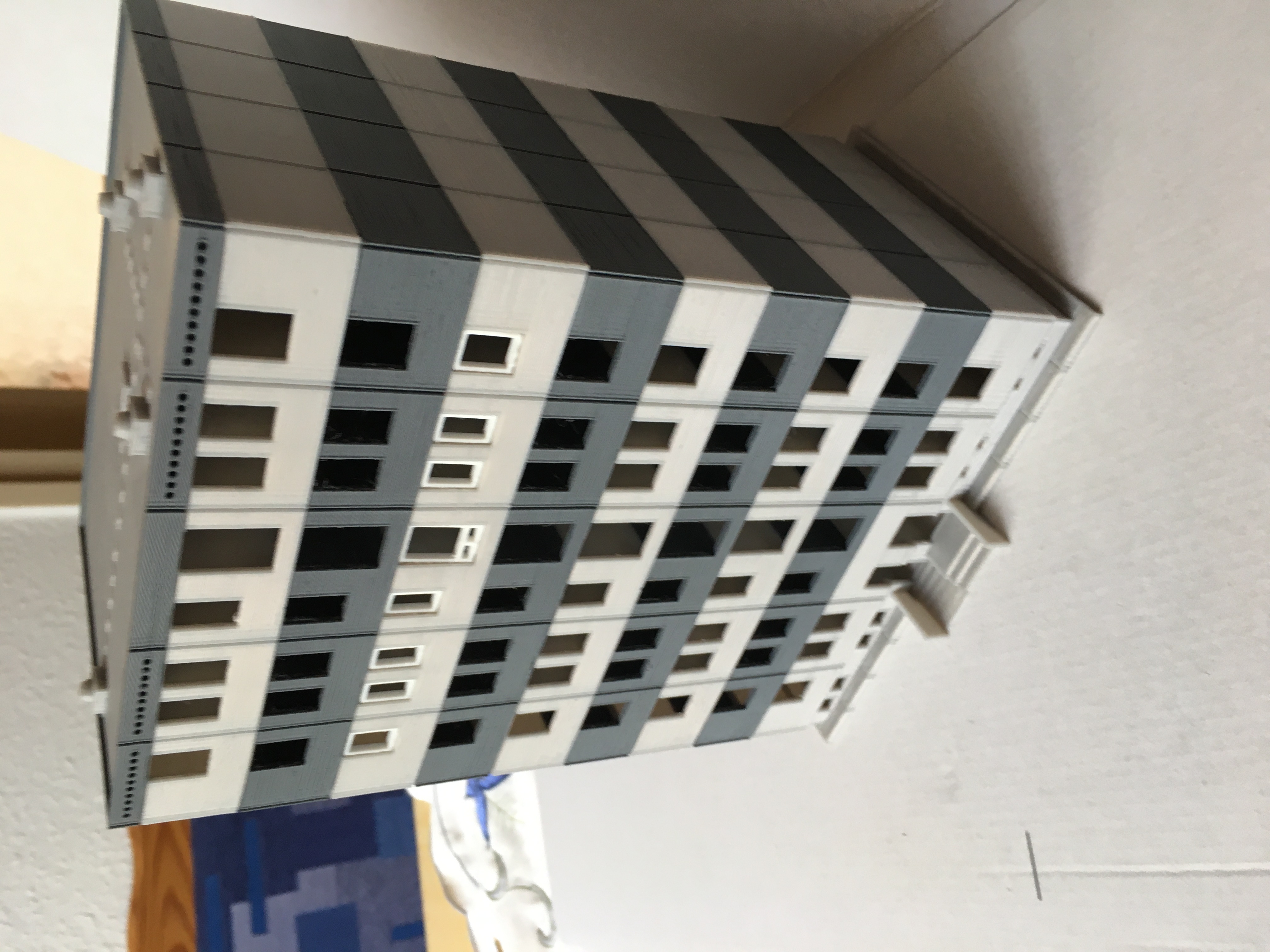 Soviet style blockhouse for model railway (Residental series Typ1) by ...