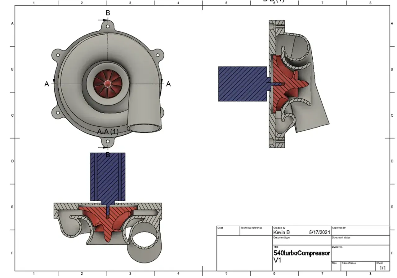Compressor for 540 Motors (>1.0 psi !!!) by truglodite | Download free ...