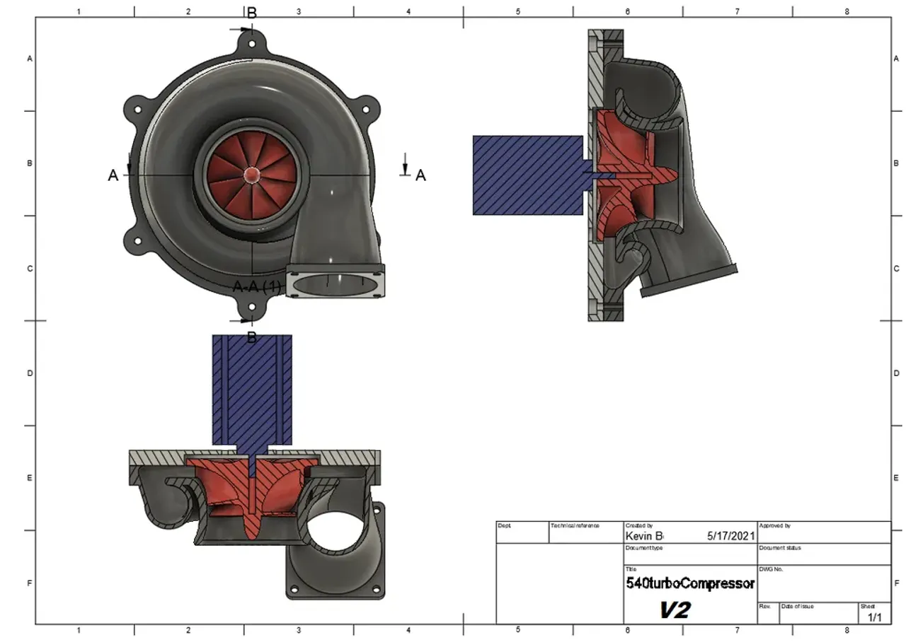 Compressor for 540 Motors (>1.0 psi !!!) by truglodite | Download free ...