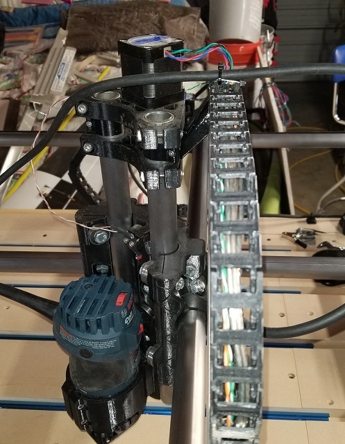 MPCNC Primo Z Cable Chain Mount by truglodite | Download free STL model ...