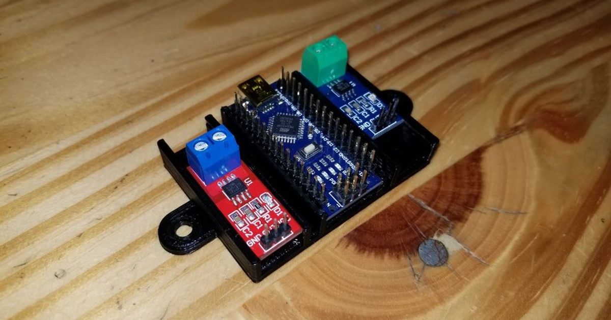 Arduino Nano + 2x Hall sensors von truglodite | Kostenloses STL-Modell ...