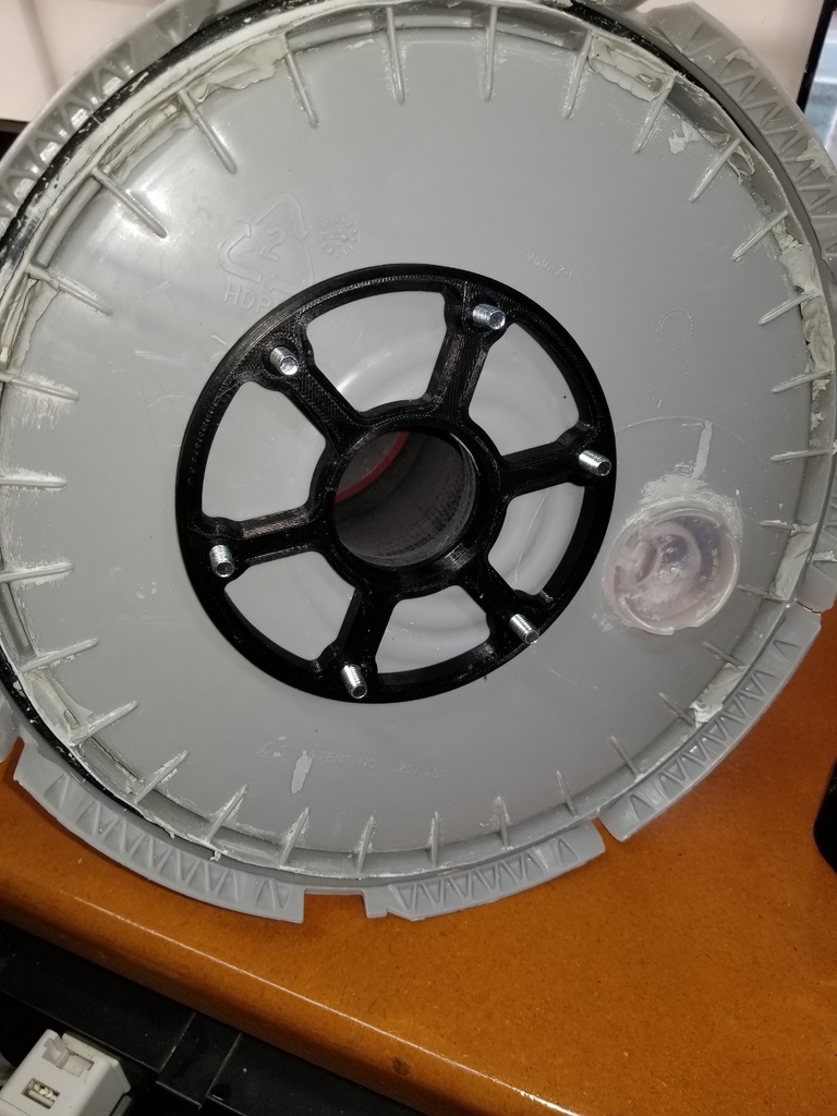 Cyclone Filter Mounting Flange by truglodite | Download free STL model ...