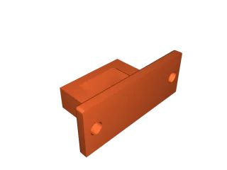 Keystone Surface Mount (single) by truglodite | Download free STL model ...