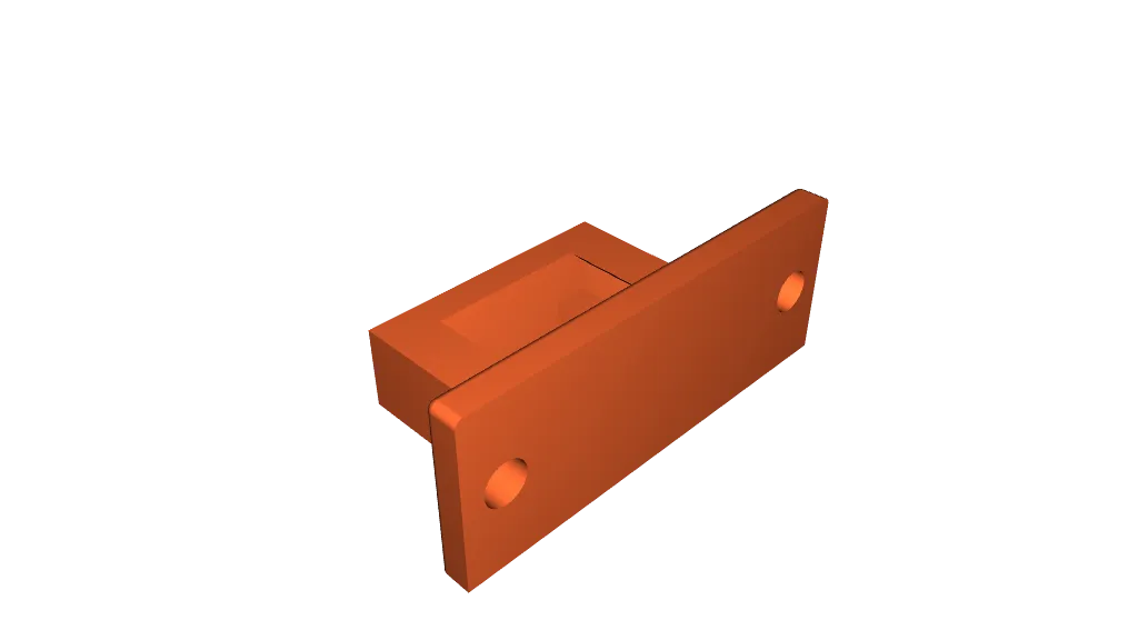 Keystone Surface Mount (single) by truglodite | Download free STL model ...