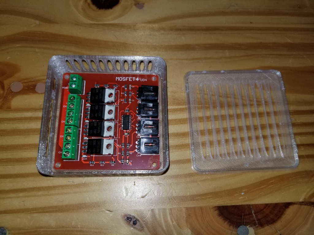 4ch Mosfet Enclosure by truglodite | Download free STL model ...