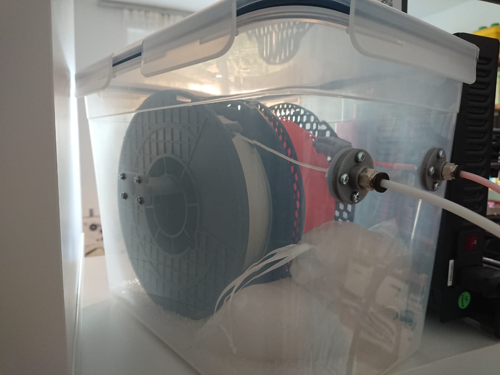 Filament dry box by Niko_Ju | Download free STL model | Printables.com