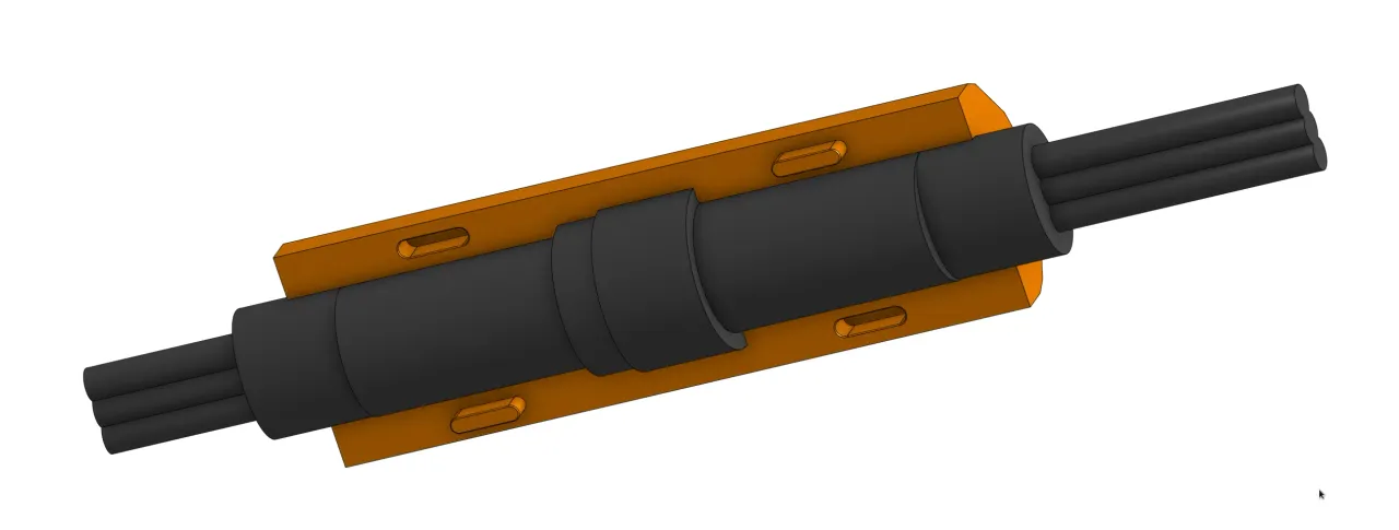 Cable wrap for waterpoof 3pin ws2811 light cable by lacop | Download ...