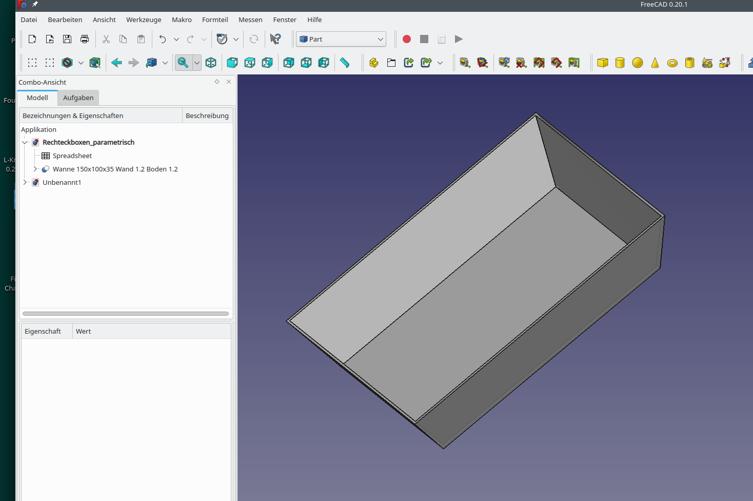 Parametrische Kästen und Wannen / Parametric boxes by PHabermehl ...