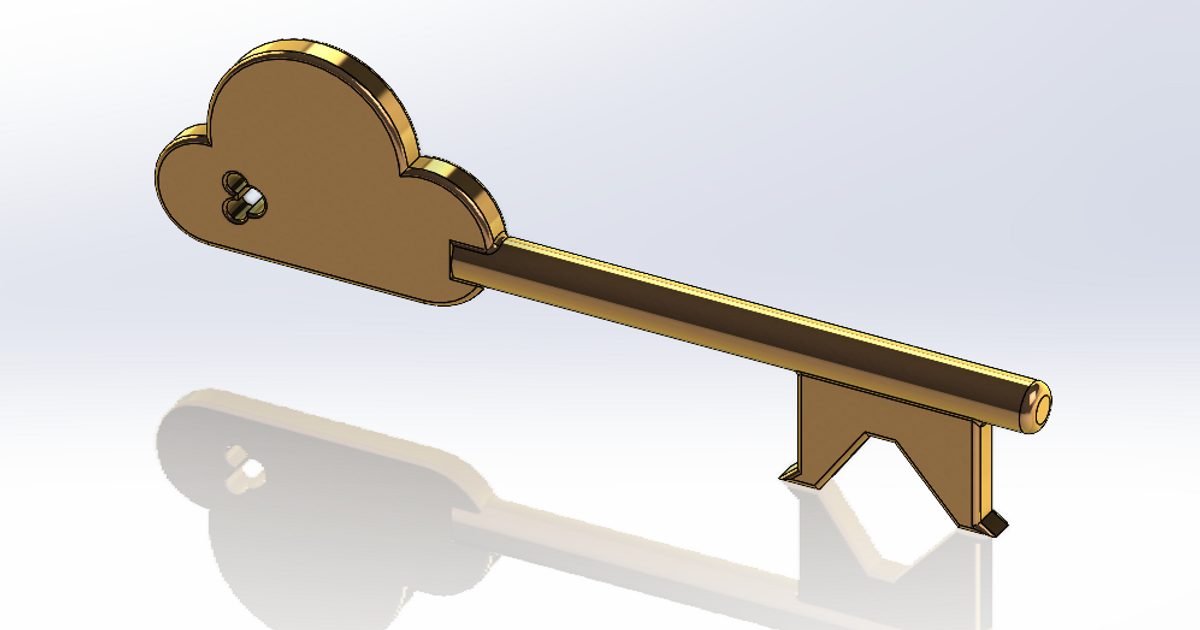 DISNEY BELIEVE KEY by Eric Emerson | Download free STL model ...