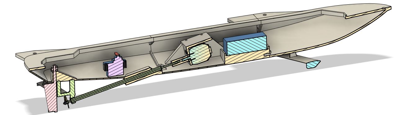 Zryw 1 : an hydrofoil RC boat by Prism08 | Download free STL model ...