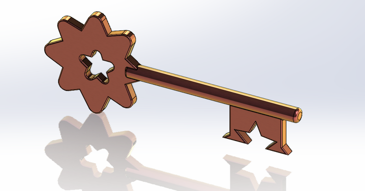 DISNEY INSPIRE KEY by Eric Emerson | Download free STL model ...