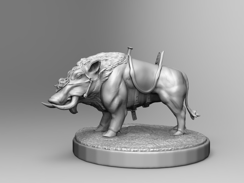 boar by igor rech | Download free STL model | Printables.com