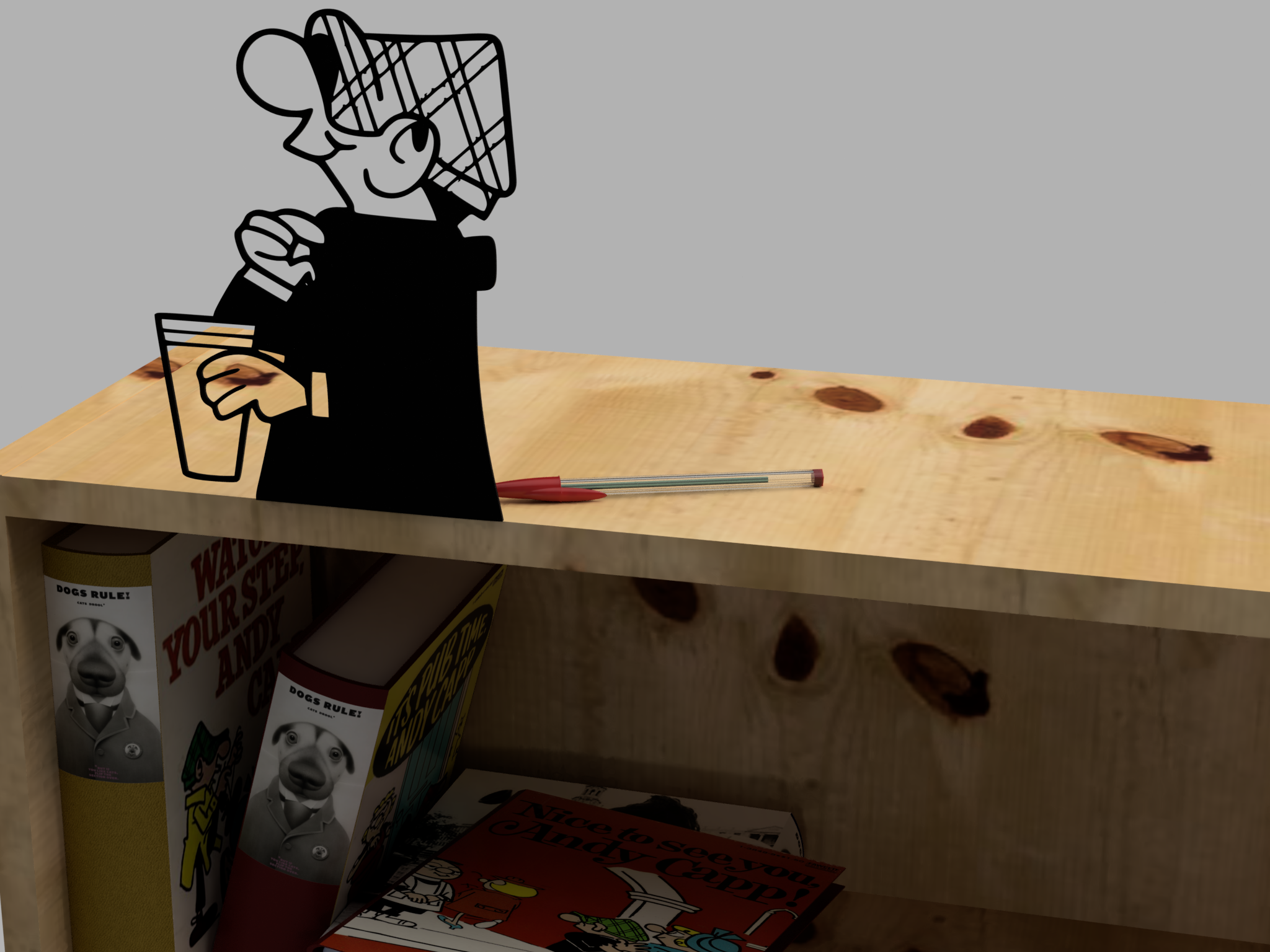 Andy Capp by Joe | Download free STL model | Printables.com