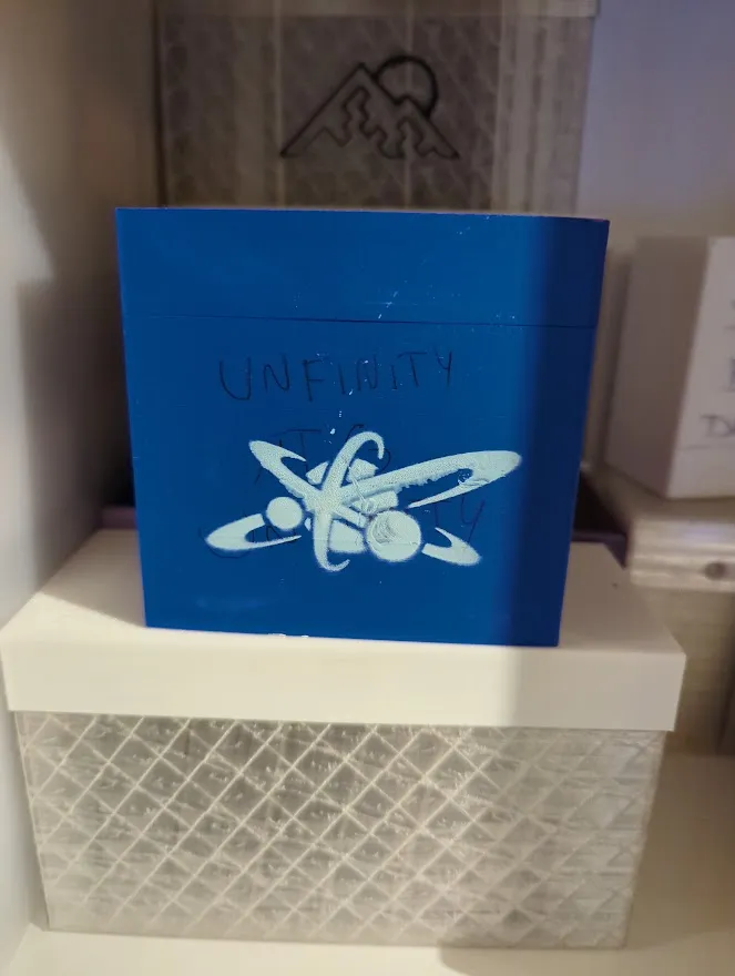 MTG Unfinity Logo Stencil by NetTricks | Download free STL model ...