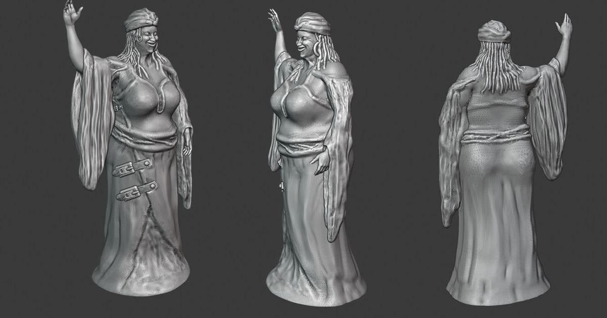 Villagers - Mystic by Quinian's Budget Crafts | Download free STL model ...