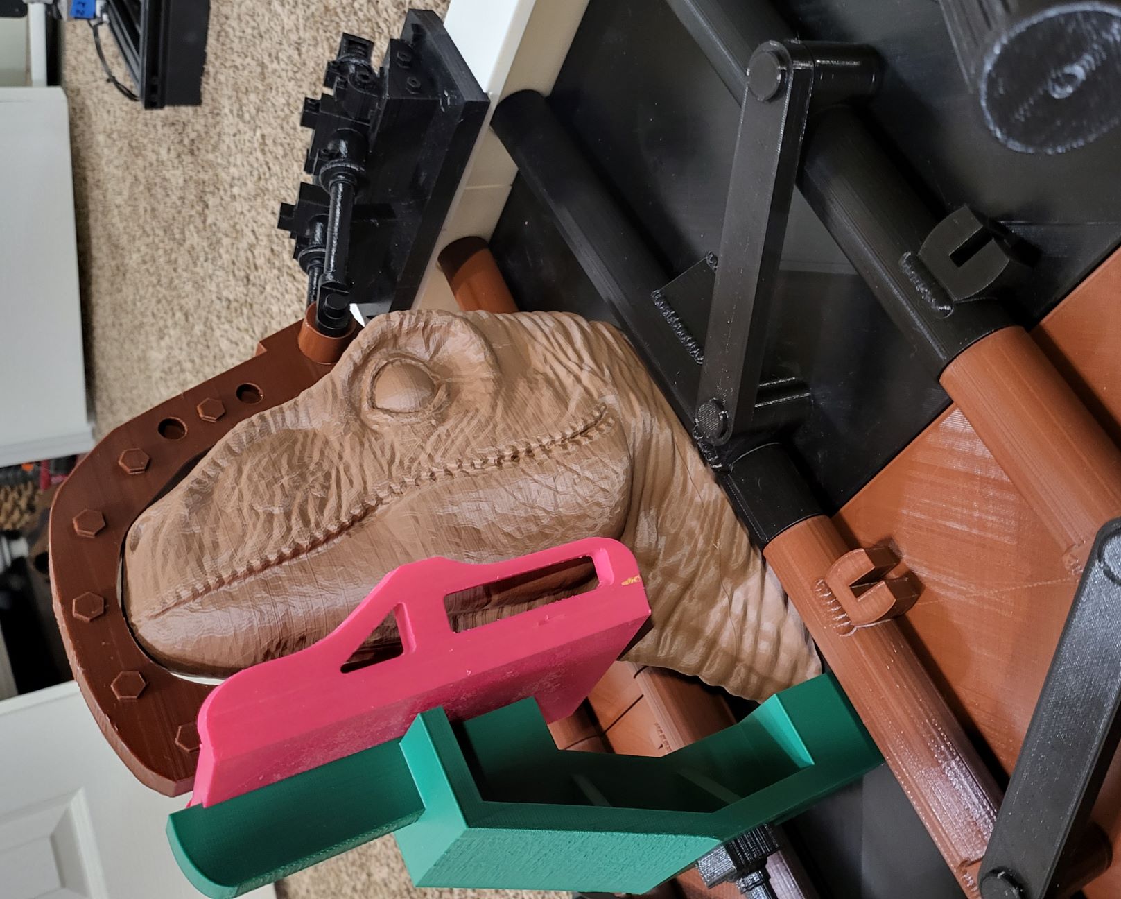Velociraptor Muzzle Cage von 3D Copper | Kostenloses STL-Modell ...