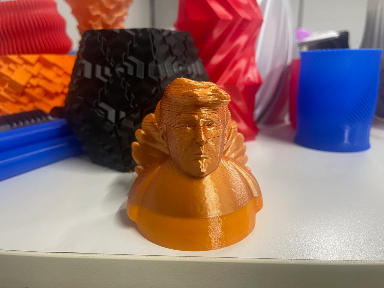 Donald Trump Turkey with print in place feet (Thanksgiving) by ...