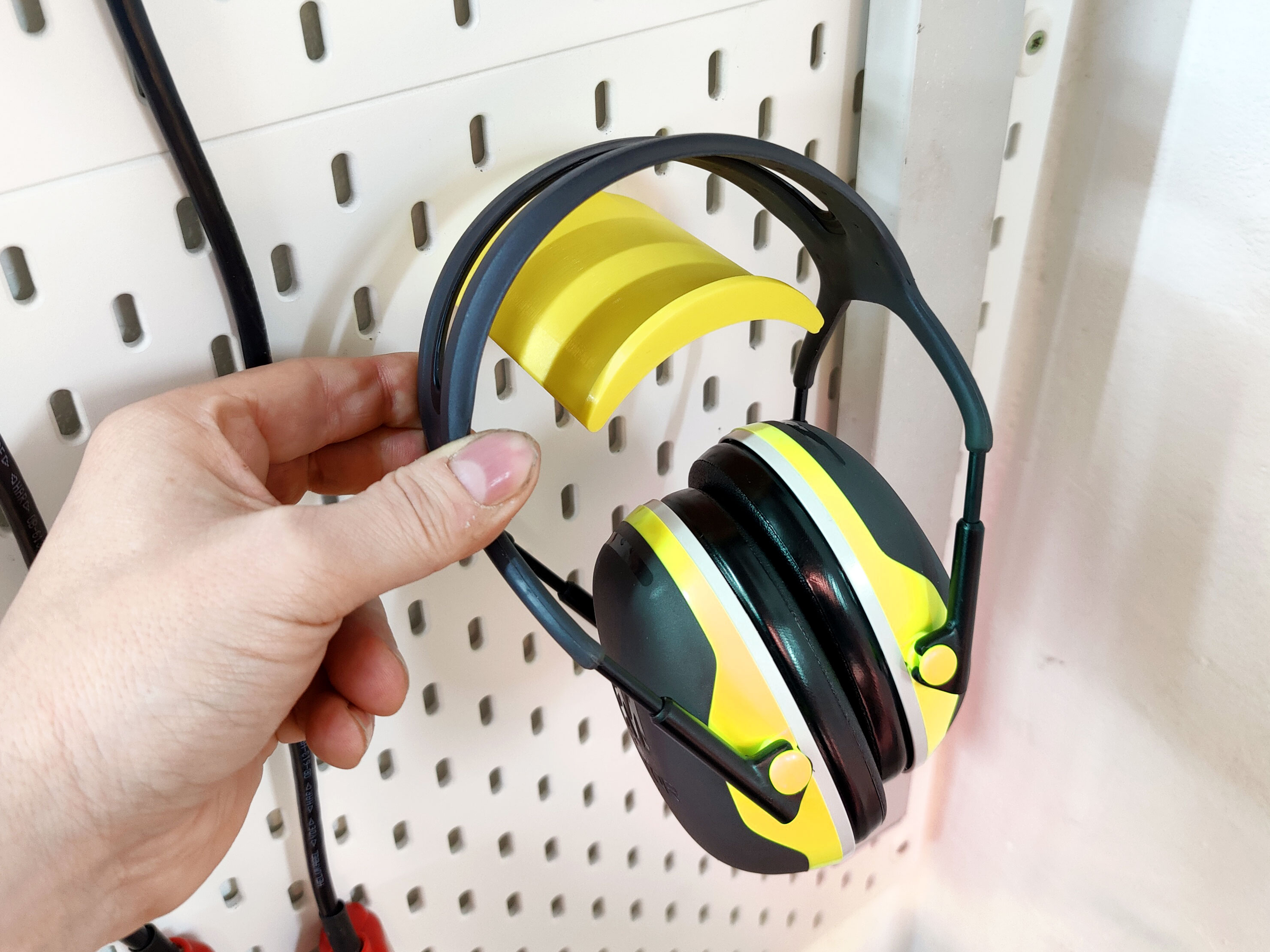 Skadis Headphone Ear Hearing Protection Holder T-Nuts - 3M Peltor by ...