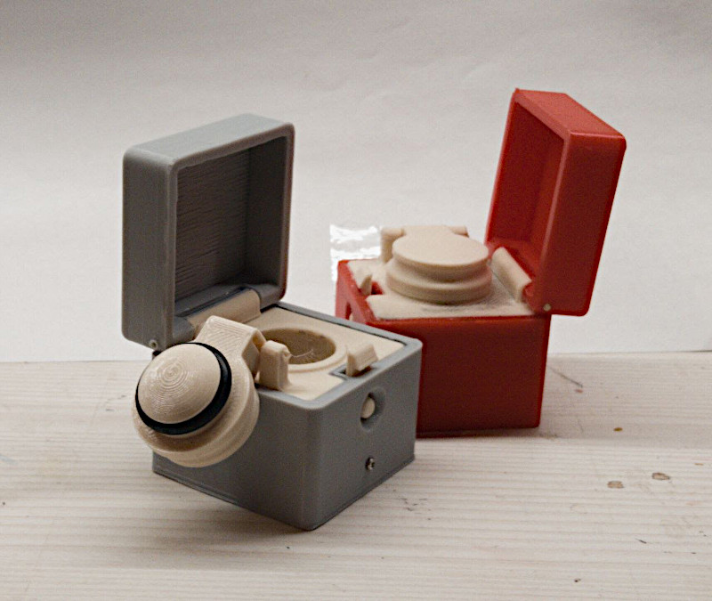Travel Inkwell — No Spill type by Glebz | Download free STL model ...