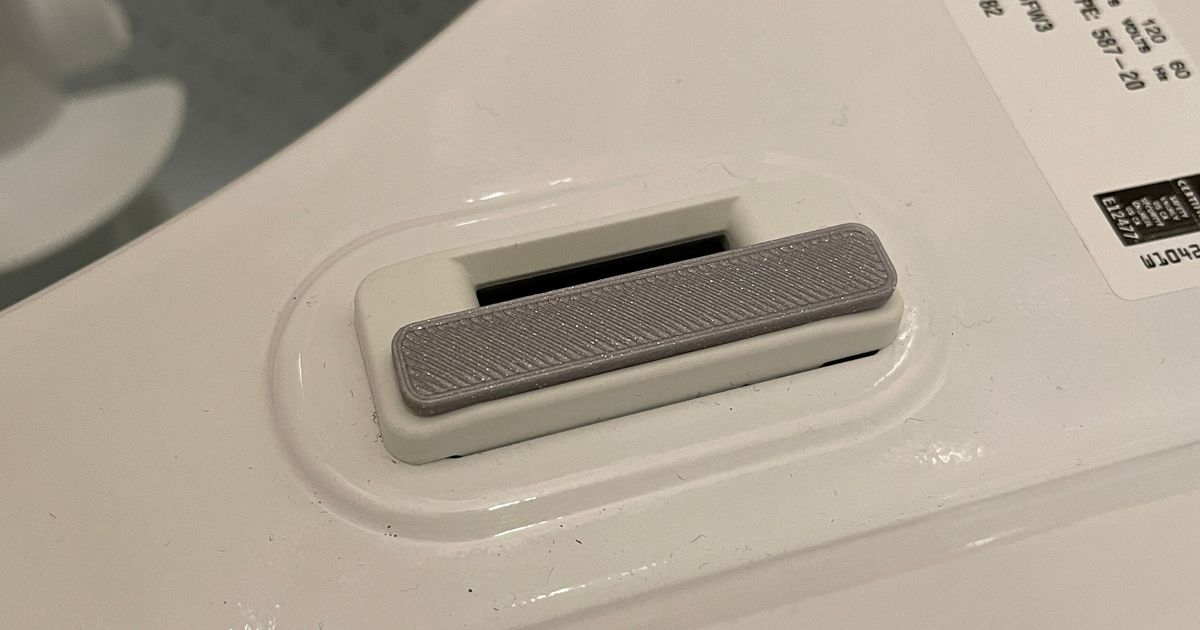 Amana Washing Machine Door Key by hikree | Download free STL model ...