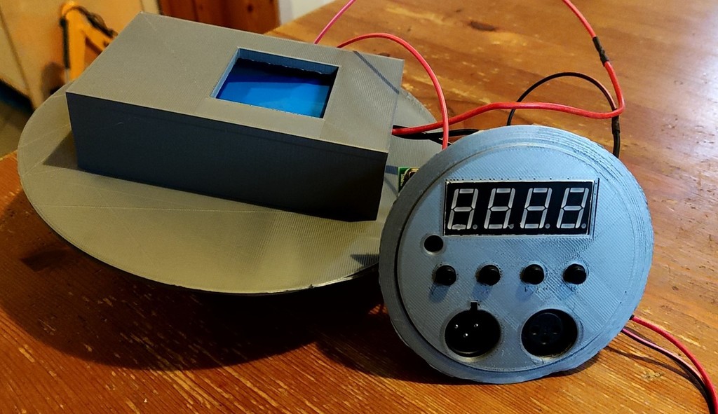 LED PAR 64 in classic PAR 64 can mount by Matze | Download free STL ...