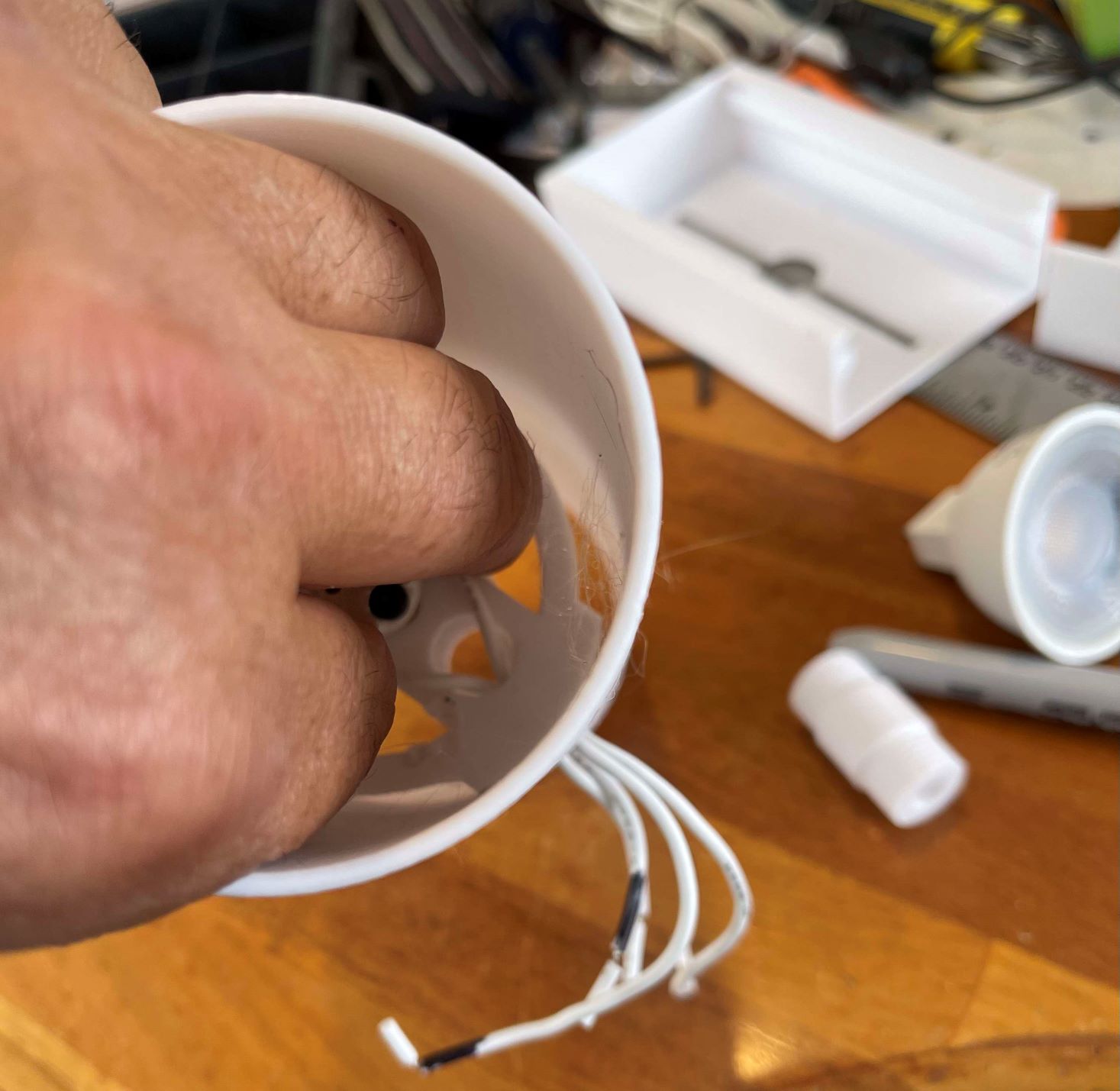 Wall LED Lamp by Ivancho | Download free STL model | Printables.com