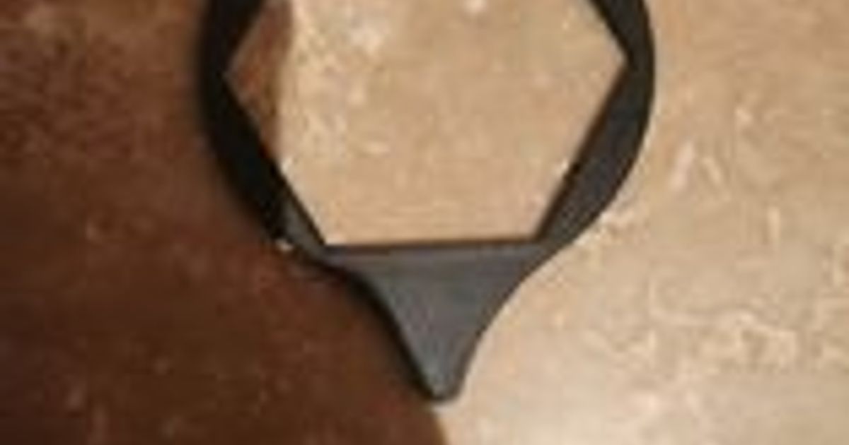 Basin Waste Spanner by Caz | Download free STL model | Printables.com