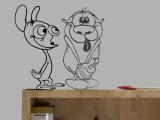Ren from The Ren & Stimpy show by Joe | Download free STL model ...