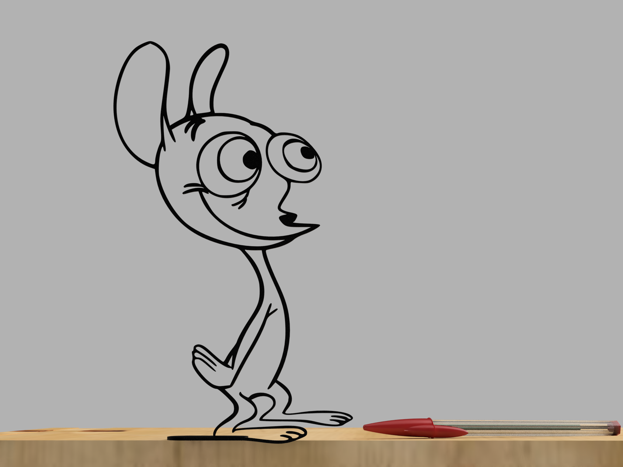 Ren from The Ren & Stimpy show por Joe | Descargar modelo STL gratuito ...
