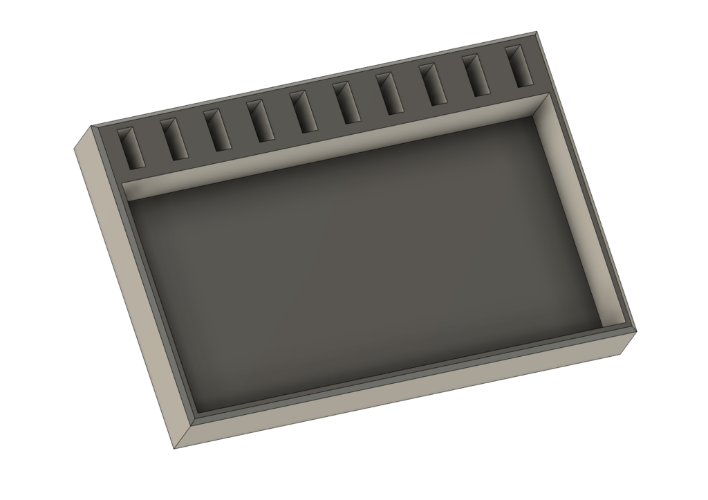 USB stick storage holder with extra space for caps and other equipment ...