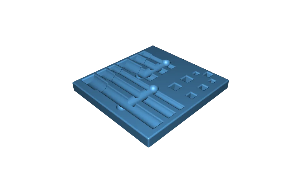 Craftsman SAE Socket Adapter Tray by nleskiw | Download free STL model ...
