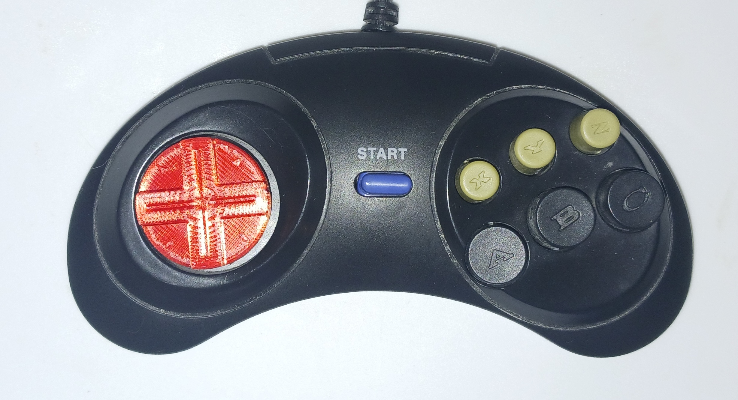 D-Pad for Sega Genesis Controller by moxieman19 | Download free STL ...