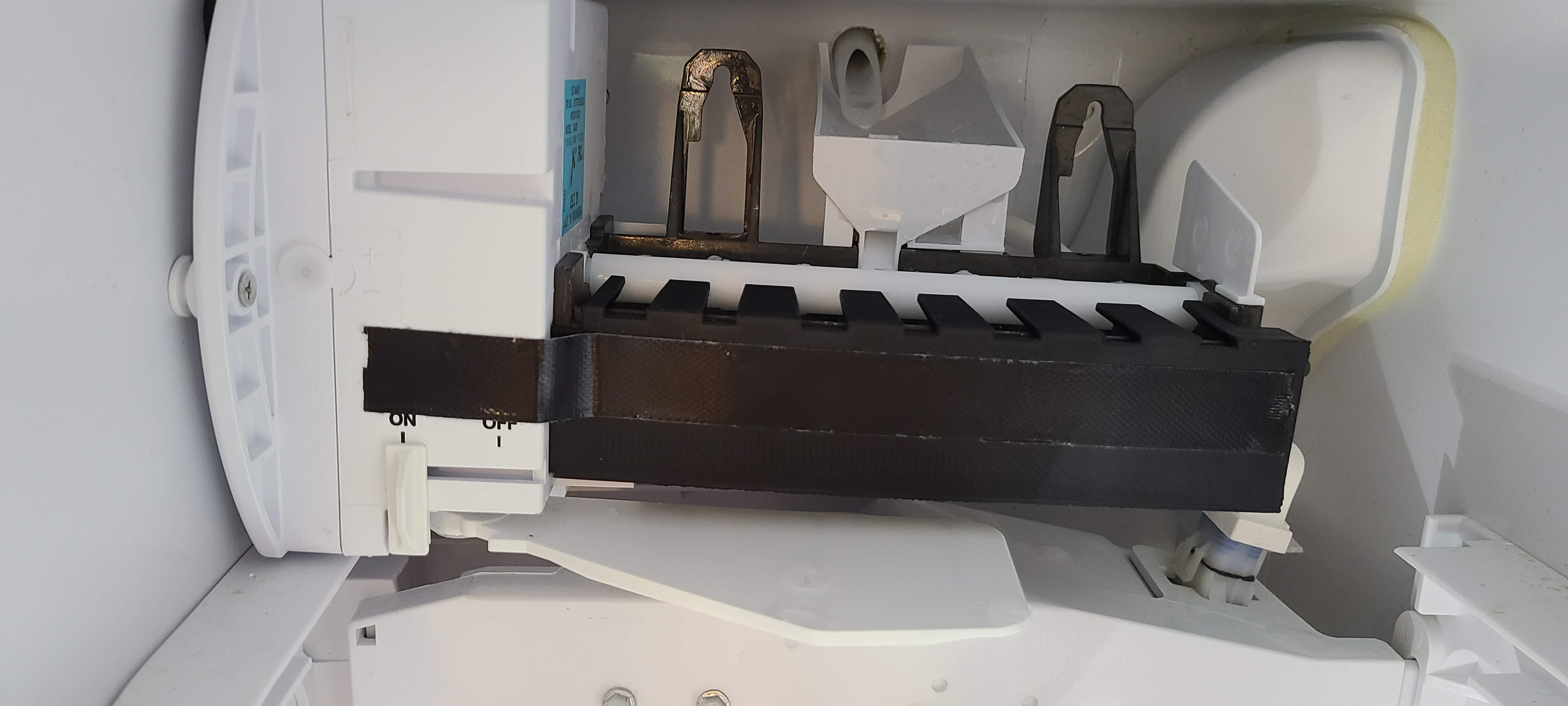 GE Profile Refridgerator Icemaker Cube Guide by Andrew Blundon ...