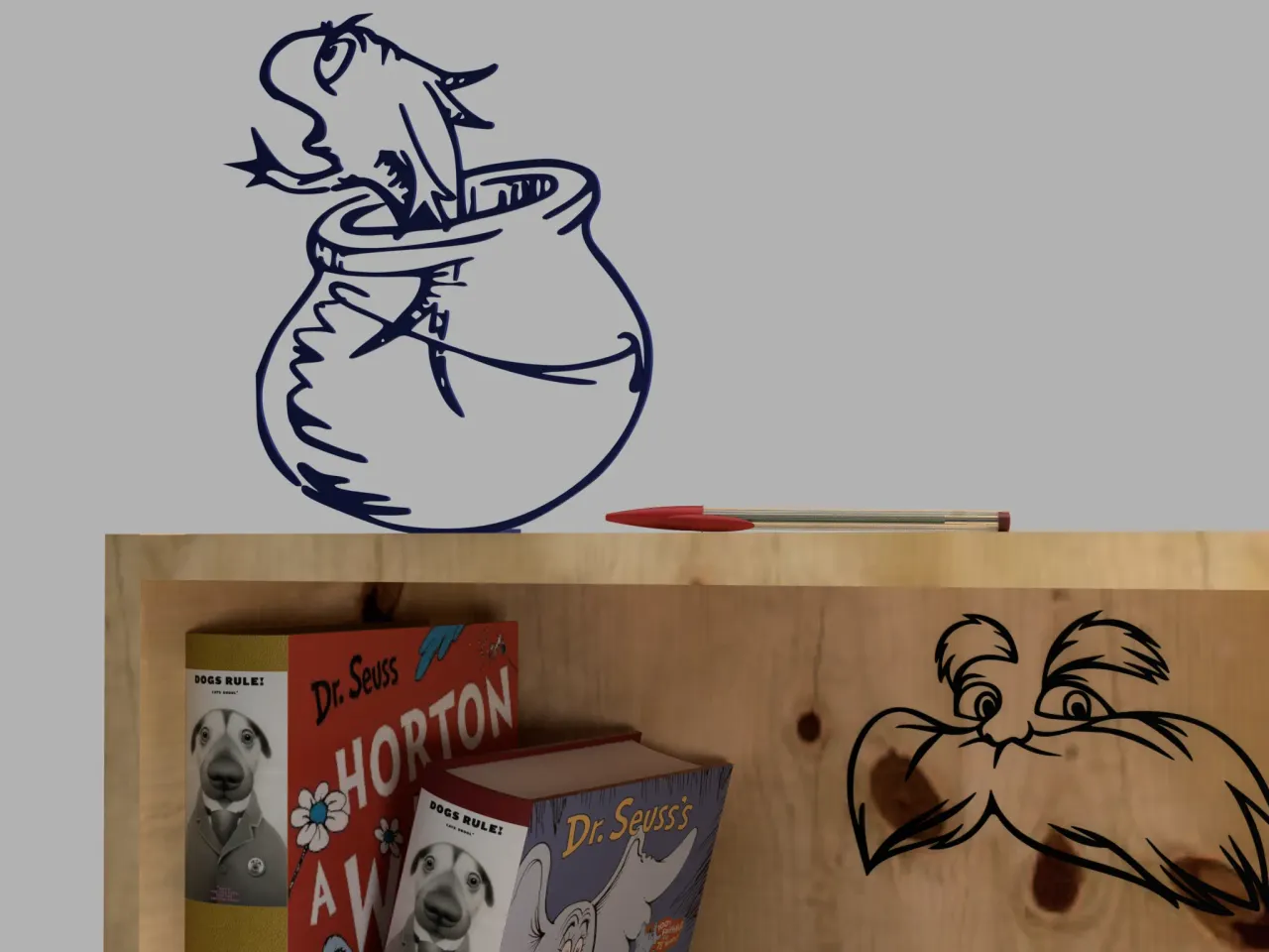 Dr. Seuss Fish by Joe | Download free STL model | Printables.com