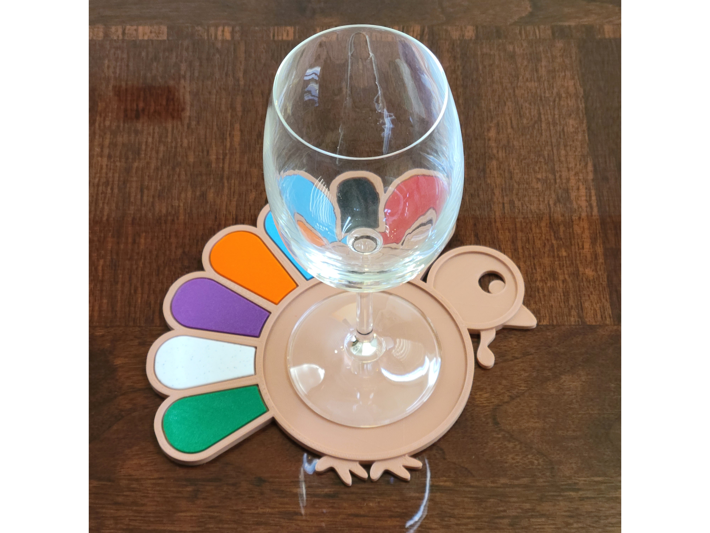 Turkey Coaster by abbymath | Download free STL model | Printables.com
