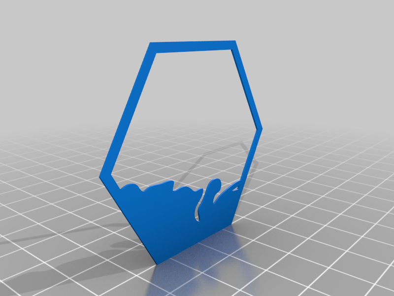 Hexagon World Map by EmayhewC | Download free STL model | Printables.com