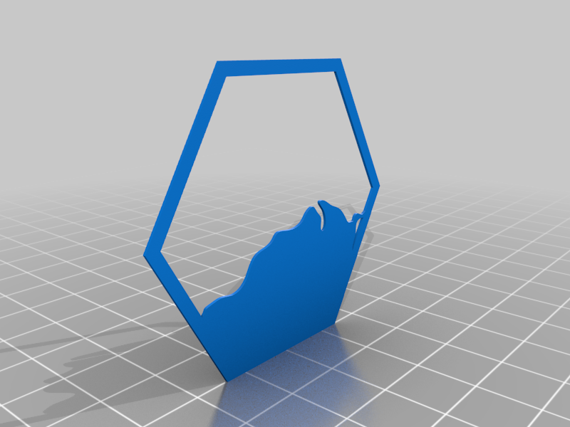 Hexagon World Map por EmayhewC | Descargar modelo STL gratuito ...