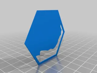 Hexagon World Map by EmayhewC | Download free STL model | Printables.com