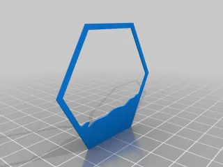 Hexagon World Map by EmayhewC | Download free STL model | Printables.com