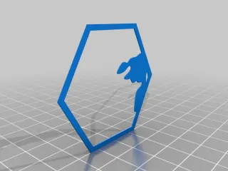 Hexagon World Map by EmayhewC | Download free STL model | Printables.com