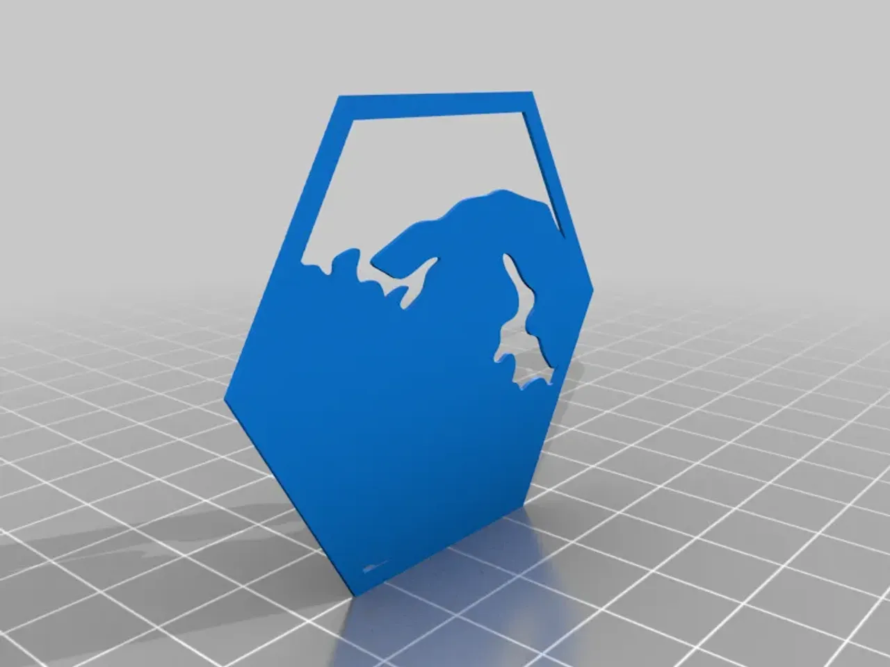 Hexagon World Map by EmayhewC | Download free STL model | Printables.com