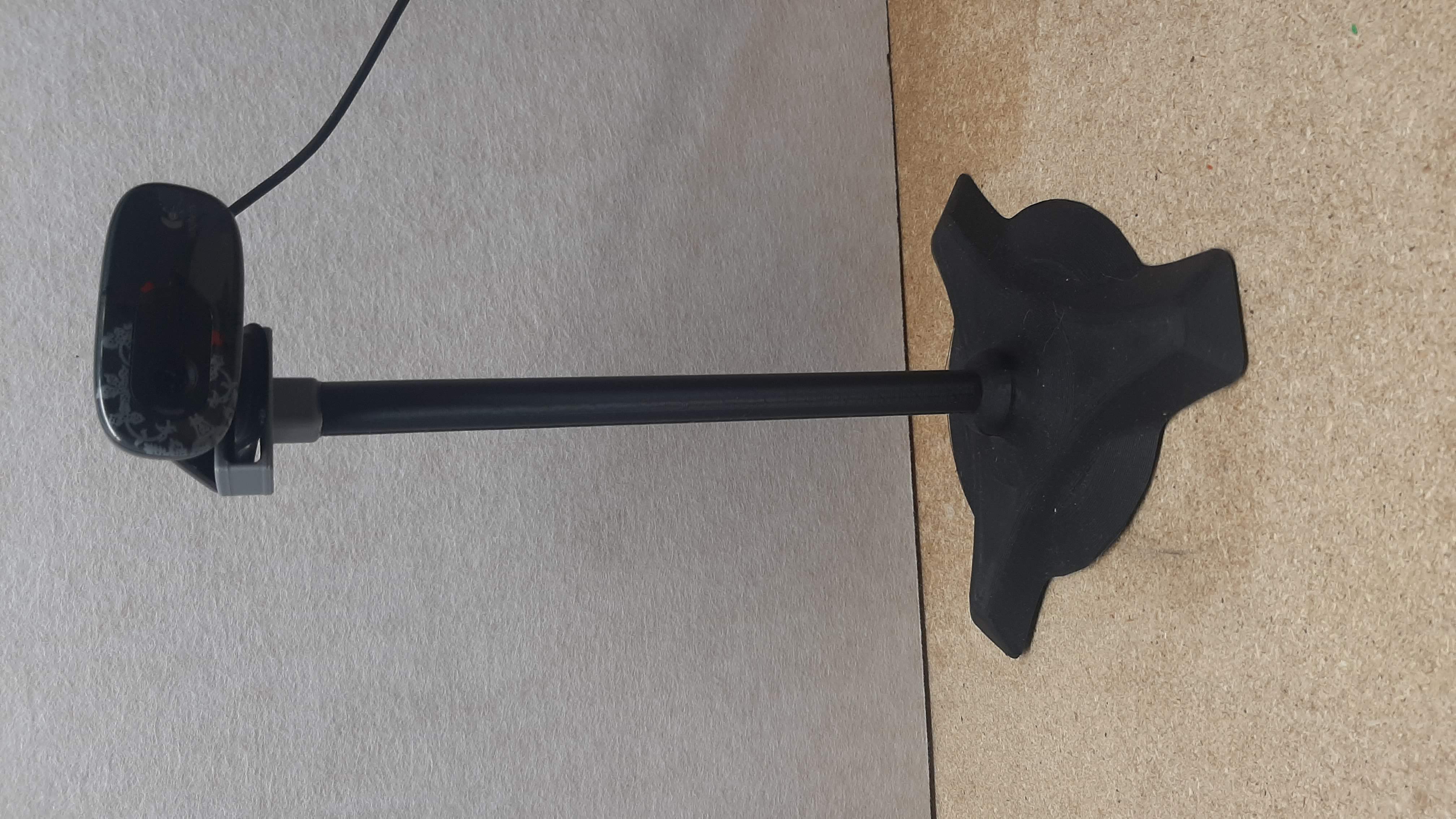 webcam on a stick - stand for camera by Alberta3D | Download free STL ...