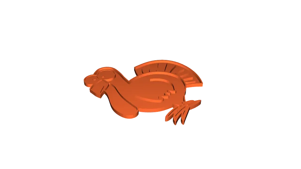Thanksgiving Turkey with Pilgrim Hat Multi-color by Kyle | Download ...