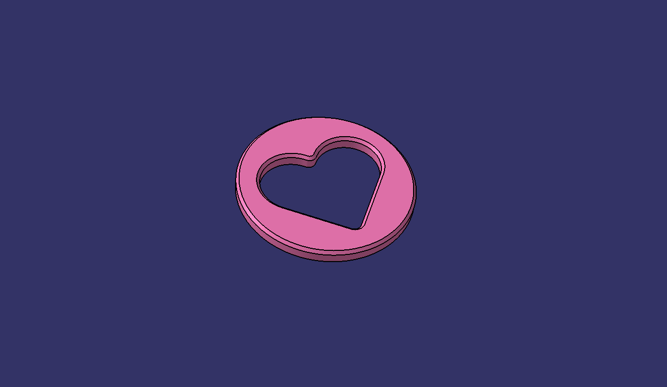 Heart Shopping Token by nilson_fx | Download free STL model ...