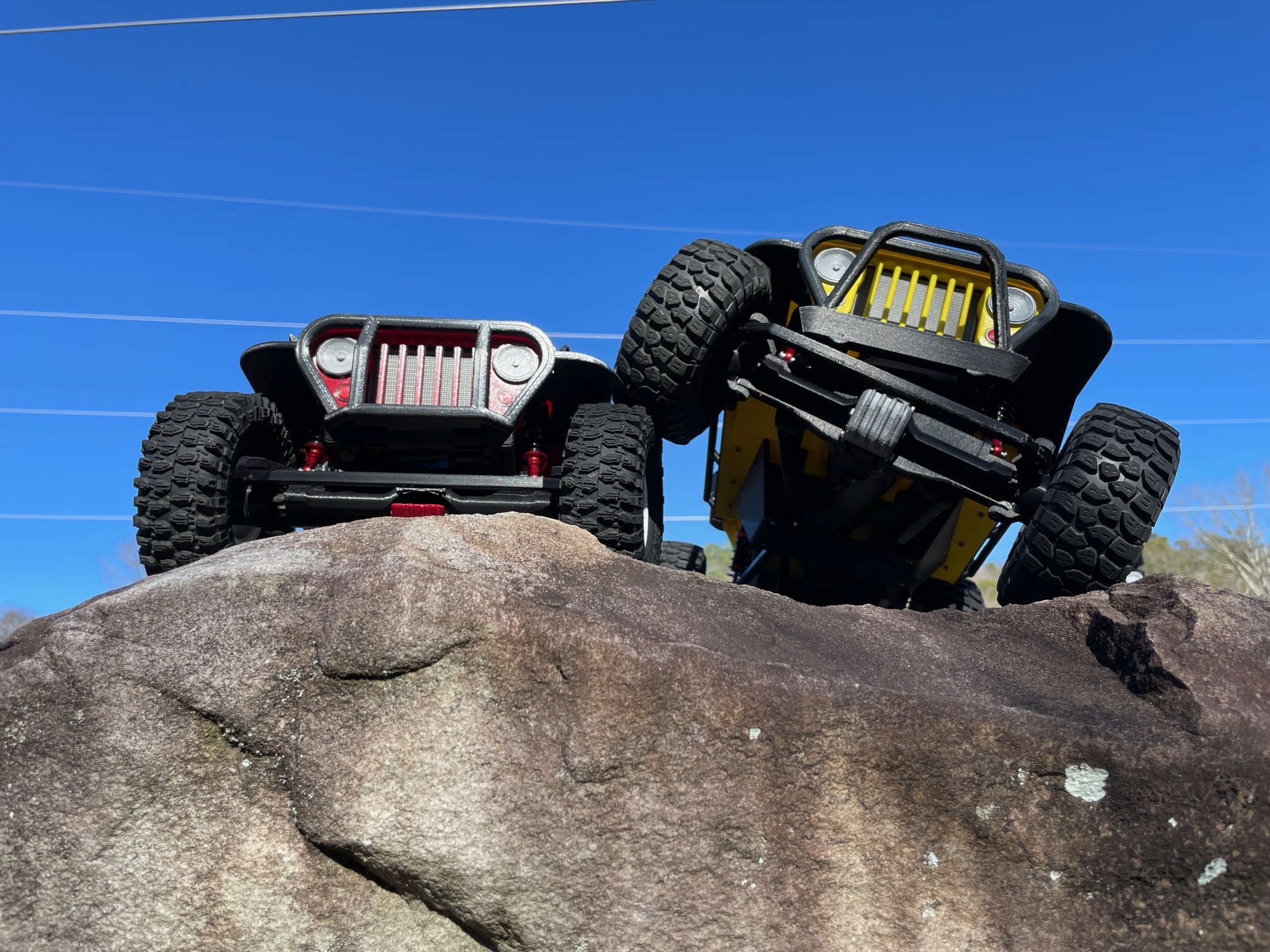 THUMPER 1:8 scale RC Car CJ7 Rock Crawler by BlackCrow (No supports ...