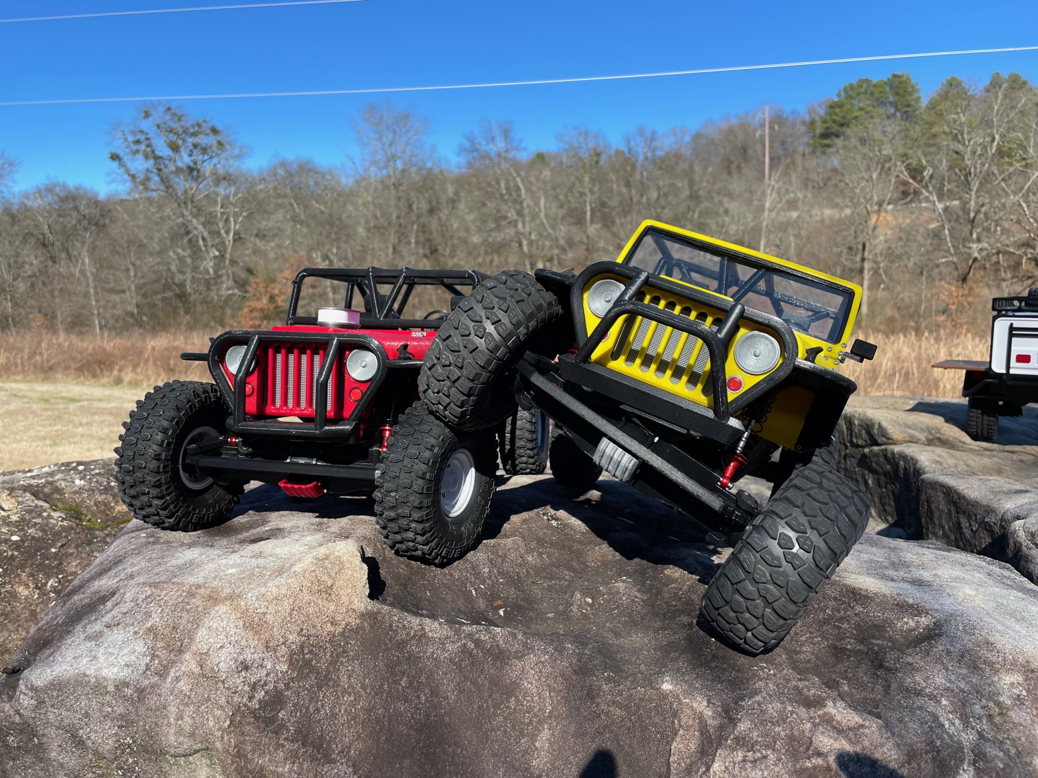 THUMPER 1:8 scale RC Car CJ7 Rock Crawler by BlackCrow (No supports ...