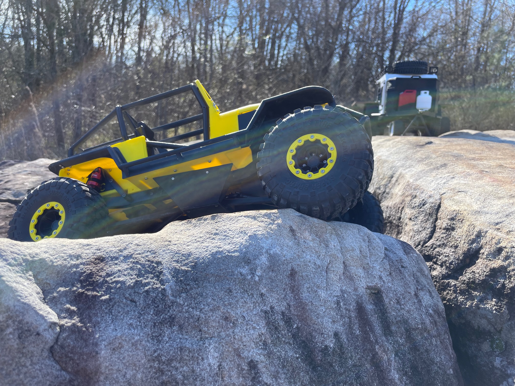 THUMPER 1:8 scale RC Car CJ7 Rock Crawler by BlackCrow (No supports ...