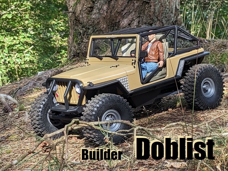 THUMPER 1:8 scale RC Car CJ7 Rock Crawler by BlackCrow (No supports ...